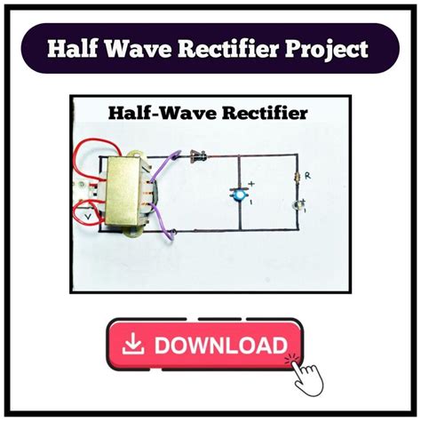 Half Wave Rectifier Project Pdf Knowledge Cycle
