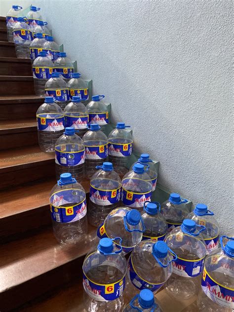 6 L Liters Water Container Recycle Planting Summit Empty Plastic