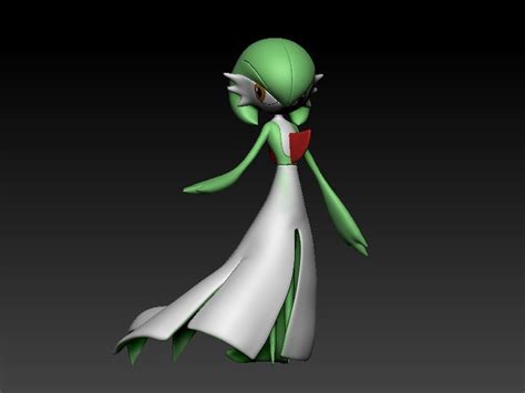 Télécharger Le Fichier Stl Pokemon Gardevoir • Objet à Imprimer En 3d