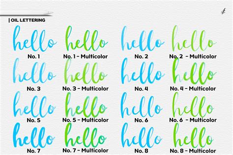 Procreate Brushes Lettering 146 Artistic Lettering Brushes Design Cuts