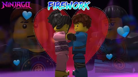Lego Ninjago 💙jay And Nya💙 Dance Tribute Firework Youtube