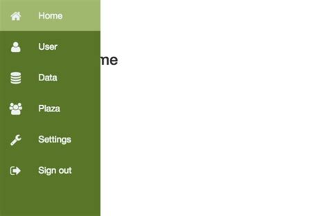 Html Vertical Menu Bar Template Midi Box