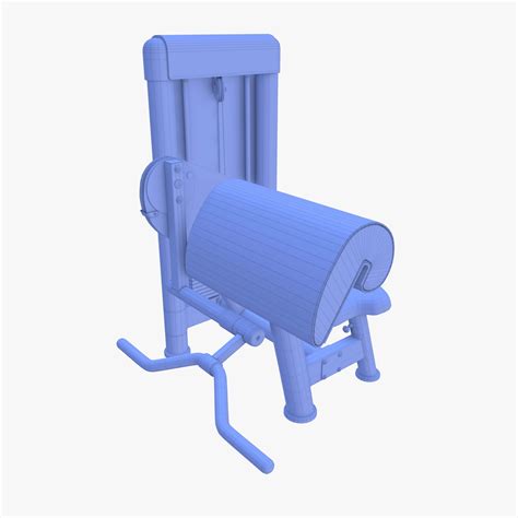 Curl Machine 3d Model By Dragosburian