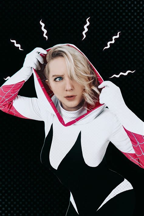 Self Gwen Stacy Spider Man Into The Spider Verse Cosplay Marvel