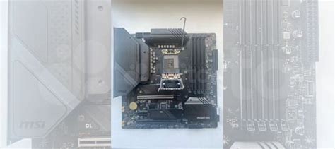 Материнская плата MSI B660M DDR 5 купить в Серпухове | Электроника | Авито