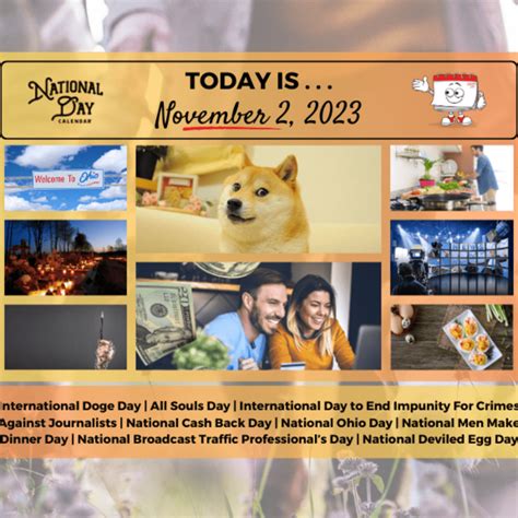 November 2023 National Days Calendar Artofit