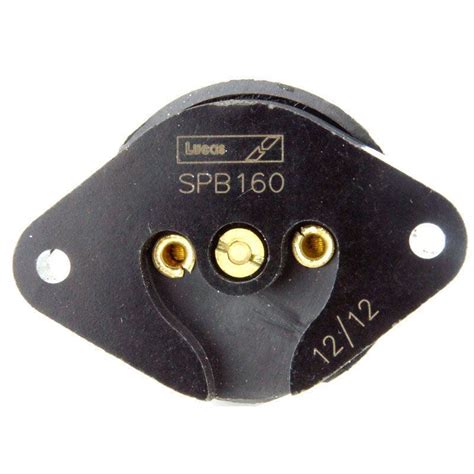 Lucas Push Button Switch Black Car Builder Solutions