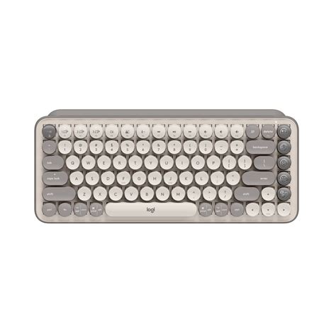 Logitech Pop Keys 無線藍牙機械鍵盤 迷霧灰