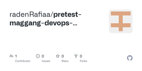 GitHub RadenRafiaa Pretest Maggang Devops Engineer Main