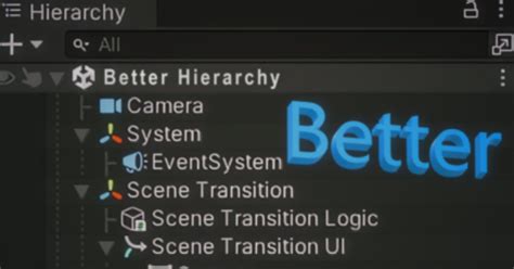 Better Hierarchy Utilities Tools Unity Asset Store