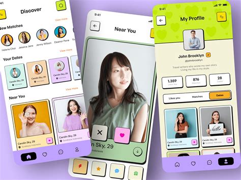 Dating App Design Mobile App On Behance