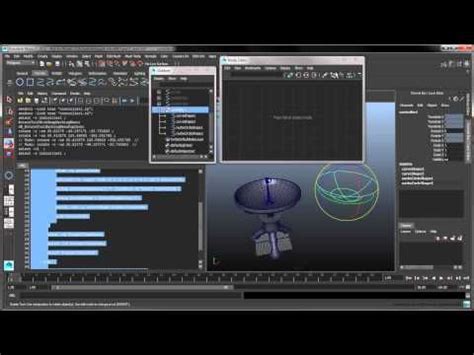 Introduction To MEL Scripting In MayaLT Part 3 Custom NURBS Curve