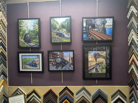 Railroad Reveries A Visual Journey At The Artist Framer William Palm
