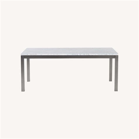 Marble Top Rectangle Dining Table Aptdeco