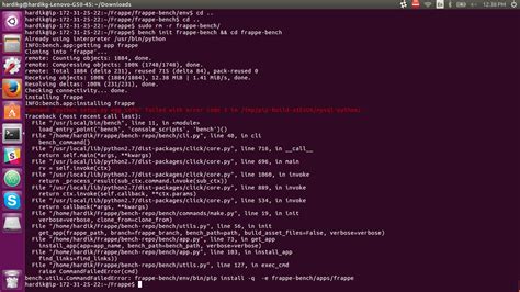 Solved Production Server Installation Error In Bench Init Frappe