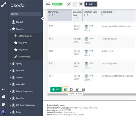 comma separated values csv integration psoda help centre