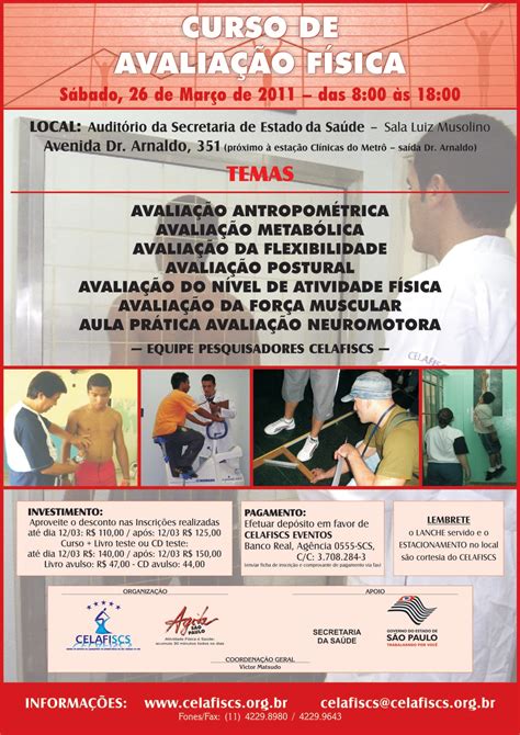 Gerson Ferrari CURSO DE AVALIAÇÃO FÍSICA