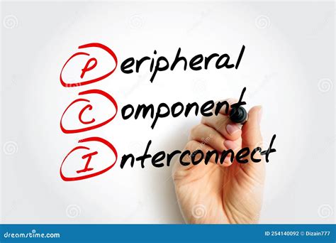Pci Peripheral Component Interconnect Is A Local Computer Bus For