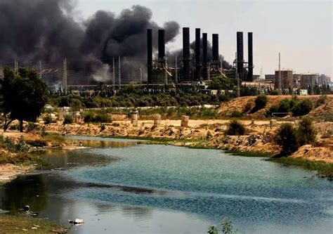 إسرائيل تقصف محطة توليد الكهرباء الوحيدة في قطاع غزة الخليج أونلاين
