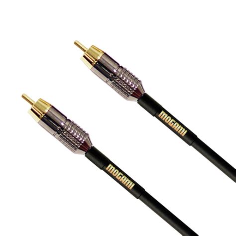 Mogami Gold Rca Rca 12 Mono Audiovideo Patch Cable Rca Male Plugs
