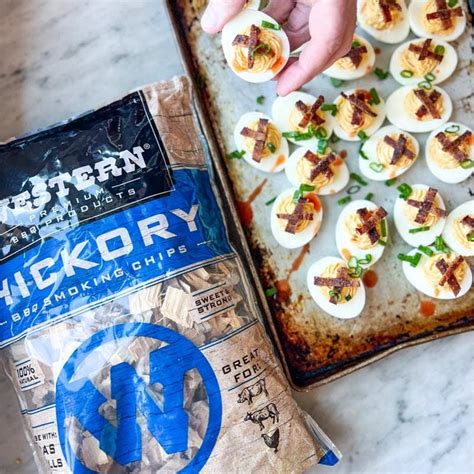 Hickory Smoked Deviled Eggs Recipe Western Bbq
