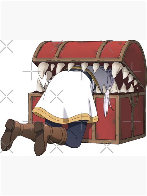 Frieren Eaten By Mimic Magnet For Sale By Xemiya Redbubble