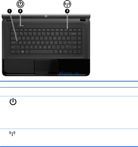 HP 1000 1117LA 20 128 Chapter 2 External Component Identification