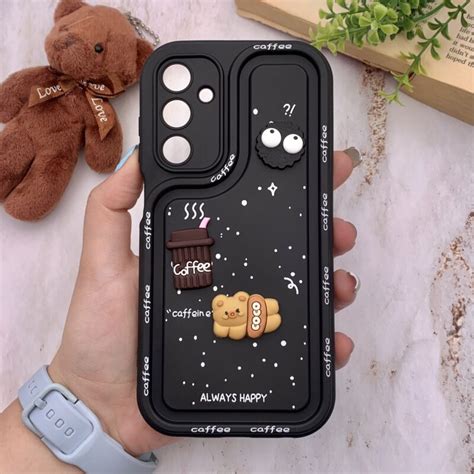 قاب گوشی Galaxy A25 سامسونگ سیلیکونی Solid Case منحنی برجسته تدی و