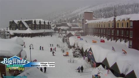 Thompson Okanagan Ski Hills Blanketed In Powder Overnight