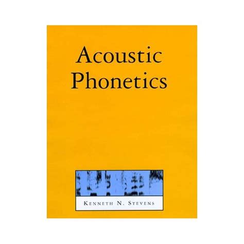 Acoustic Phonetics