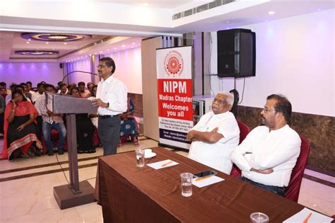 T A Mathew Gunaseelan On Linkedin Nipm Madras Chapter Monthly Meeting