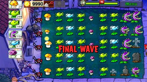 Pvz Challenge Adventures Night Mega Challenge Youtube