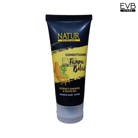 Jual Natur Hair Conditioner Ginseng Tanpa Bilas 30ml Shopee Indonesia