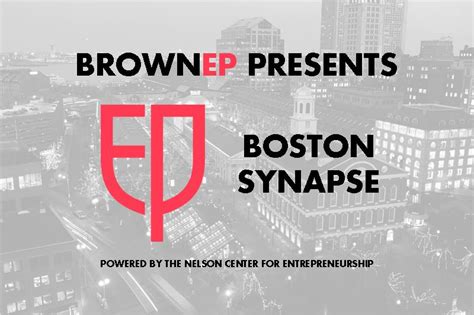 Boston Synapse Nelson Center For Entrepreneurship