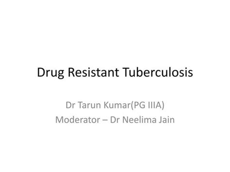 Recent Tb Treatment Guidelines Ntep