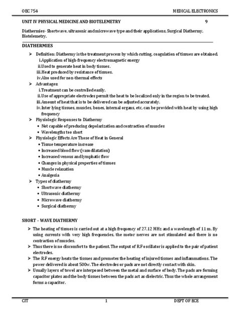Unit 4 Notes Me Pdf Radio Capacitor