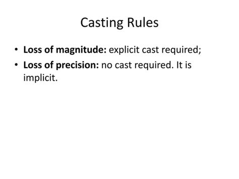 Java Primitive Types Ppt