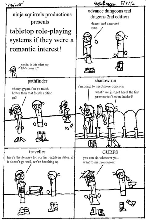 If RPG Systems Were Your Girlfriend R RPGhumor