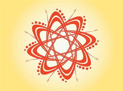 기하학적 꽃 디자인 Ai Uidownload