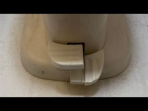 How To Repair A Thetford Aqua Magic Iv Toilet Foot Pedal Flush Cable