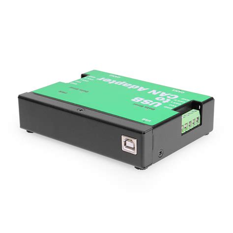 2 Port USB To CAN Bus Adapter DIN Rail Wall Mountable 16kV ESD