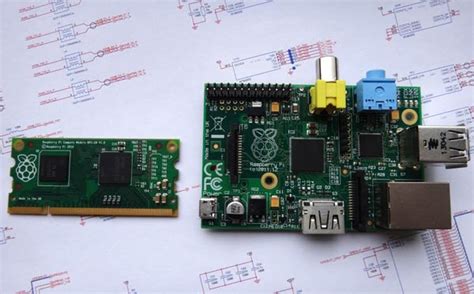 Raspberry Pi Compute Module — известный микрокомпьютер стал еще меньше