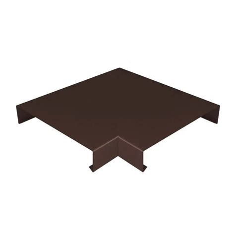 Aluminium Wall Copings 90 Degree Angle Alumasc Skyline Chocolate Bro