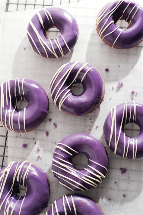 Ube Donuts Teak And Thyme