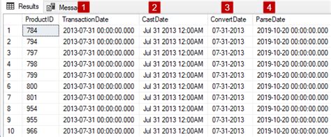 Implementing SQL Data Types