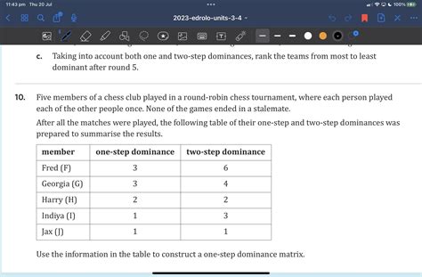 Matrices Question With Unknown Rvce
