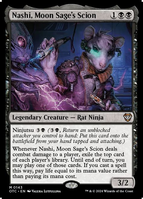 Rules Text Ninjutsu 41 Cards Magic The Gathering