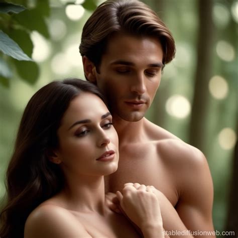 Seducing Man By Naked Nymph Stable Diffusion Online