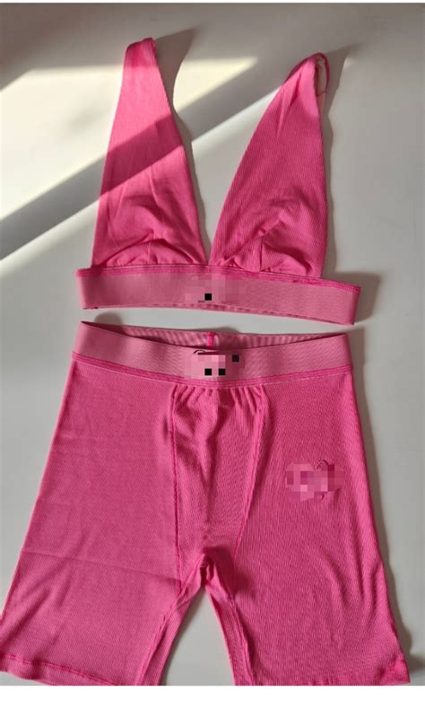 2023 Custom Lounge Wear Women Short Outfits Cotton Ribbed Tank Top