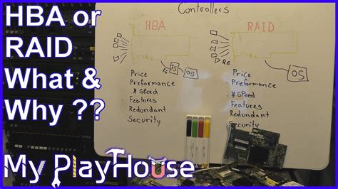 HBA Vs RAID Controller Card 833 YouTube